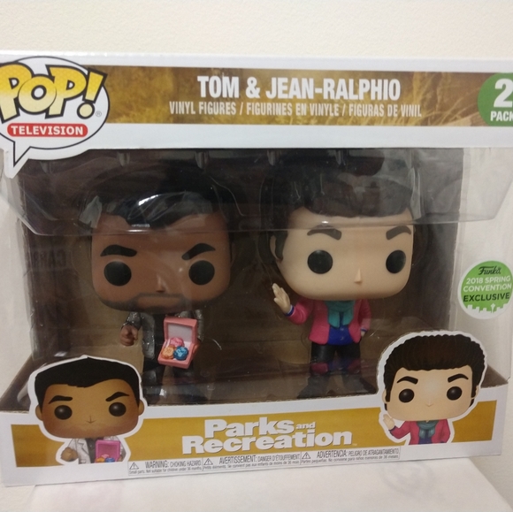 Funko | Toys | Parks And Recreation Funko Pop Tom And Jeanralphio ...